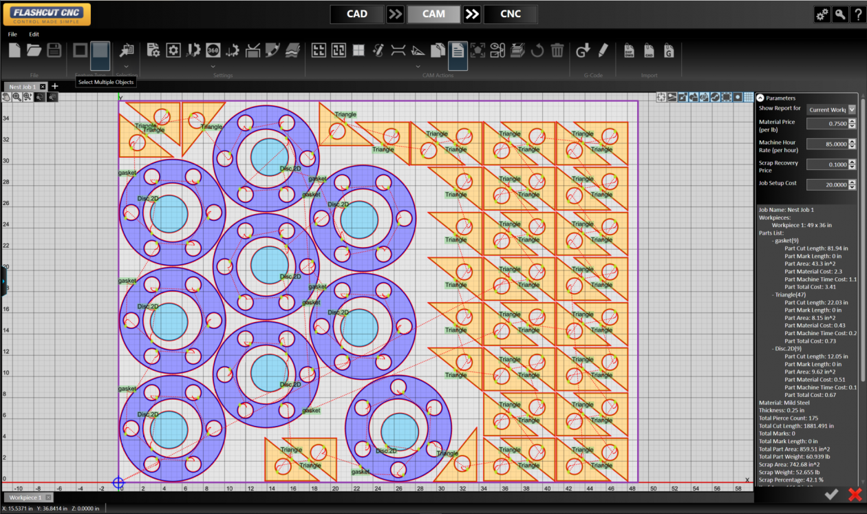 Integrated CAD/CAM Software for CNC Machines | FlashCut CNC